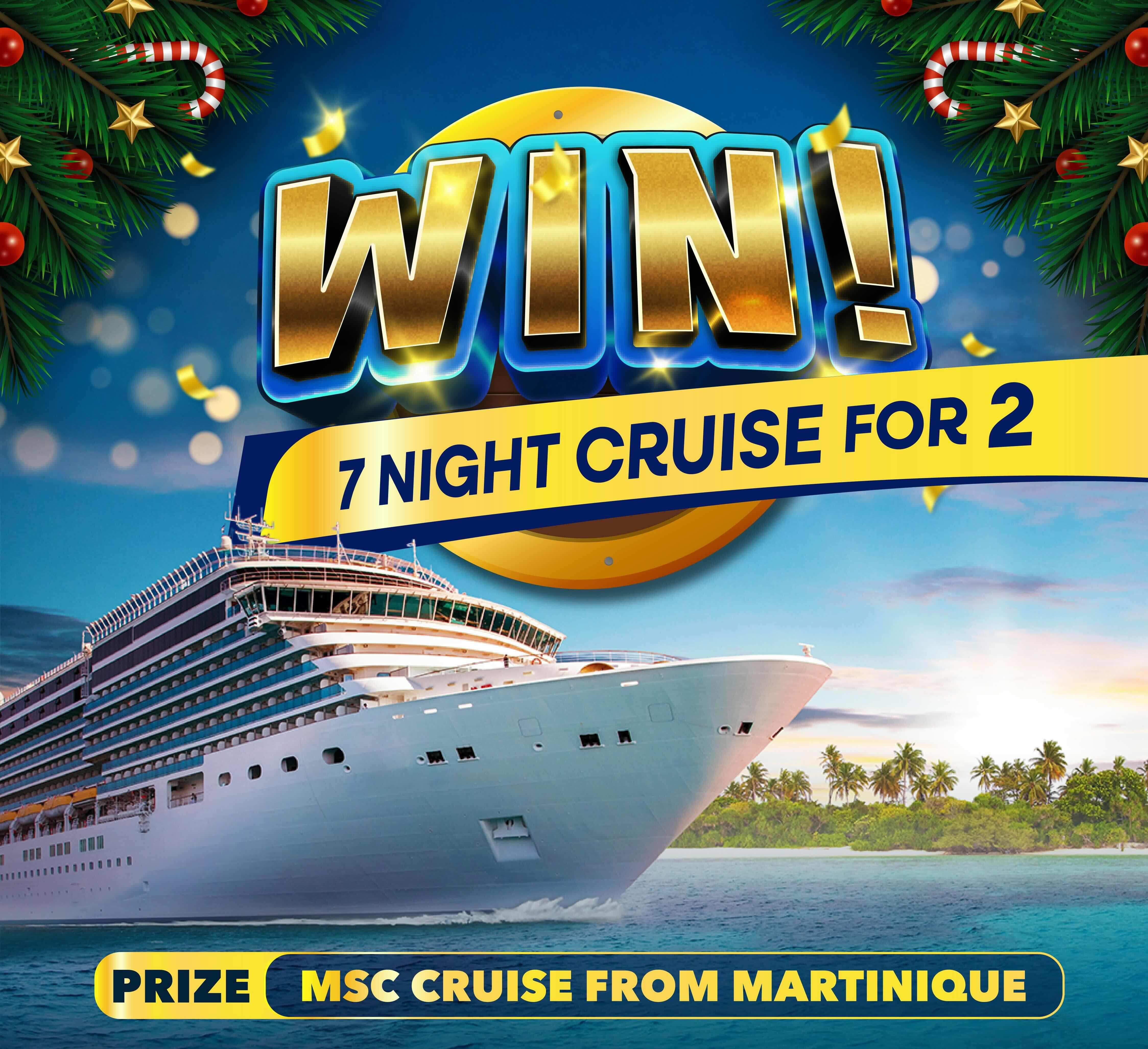 GPT St. Lucia Christmas Cruise Giveaway 2025 - Going Places Travel